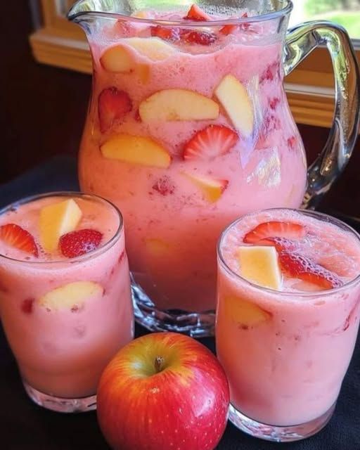 Uma verdadeira explosão de sabores: Punch Refrescante de Frutas - Água ...